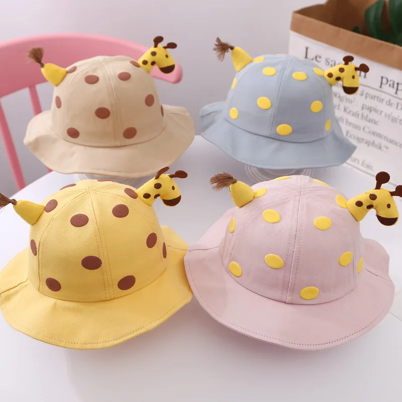 Cotton Spring Autumn Print Baby Bucket Hat Soft Girls Boys Outdoor ...