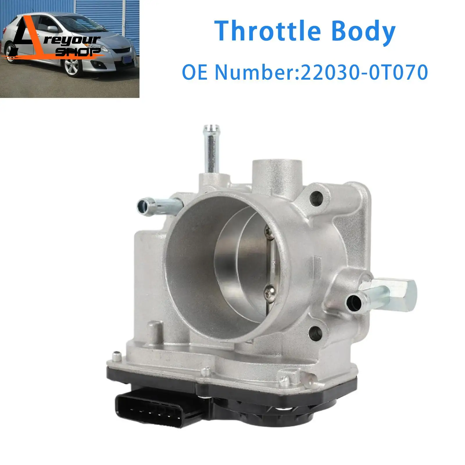 Areyourshop Throttle Body 22030-0T070 for Toyota Corolla Matrix 2009 ...