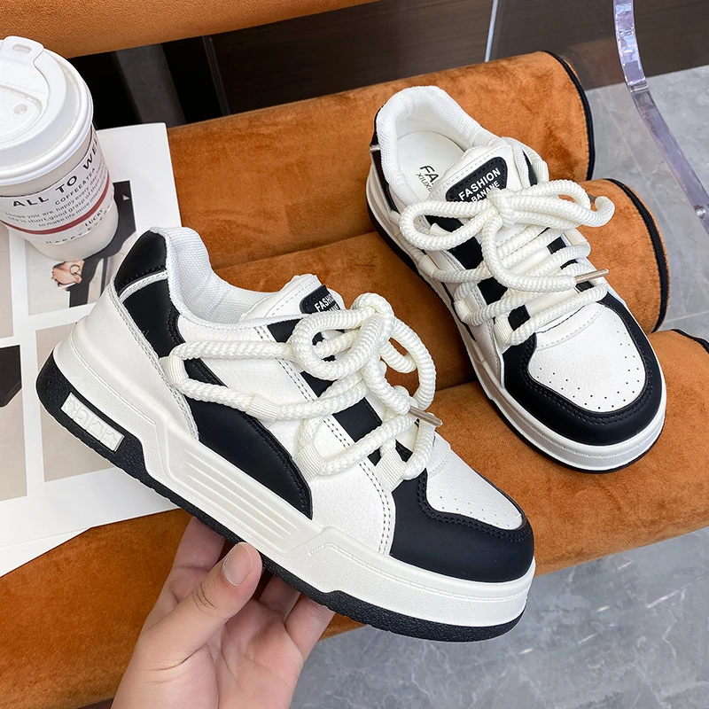 HUANQIU-Skate-Sneakers-2023-Fashion-New-Man-Skateboard-Bread-Shoes ...