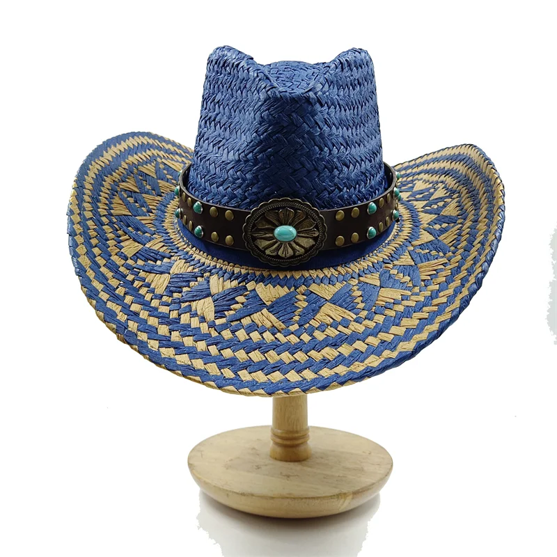 2024-Spring-Summer-Spanish-Vintage-Cowboy-Straw-Hat-Men-s-and-Women-s ...