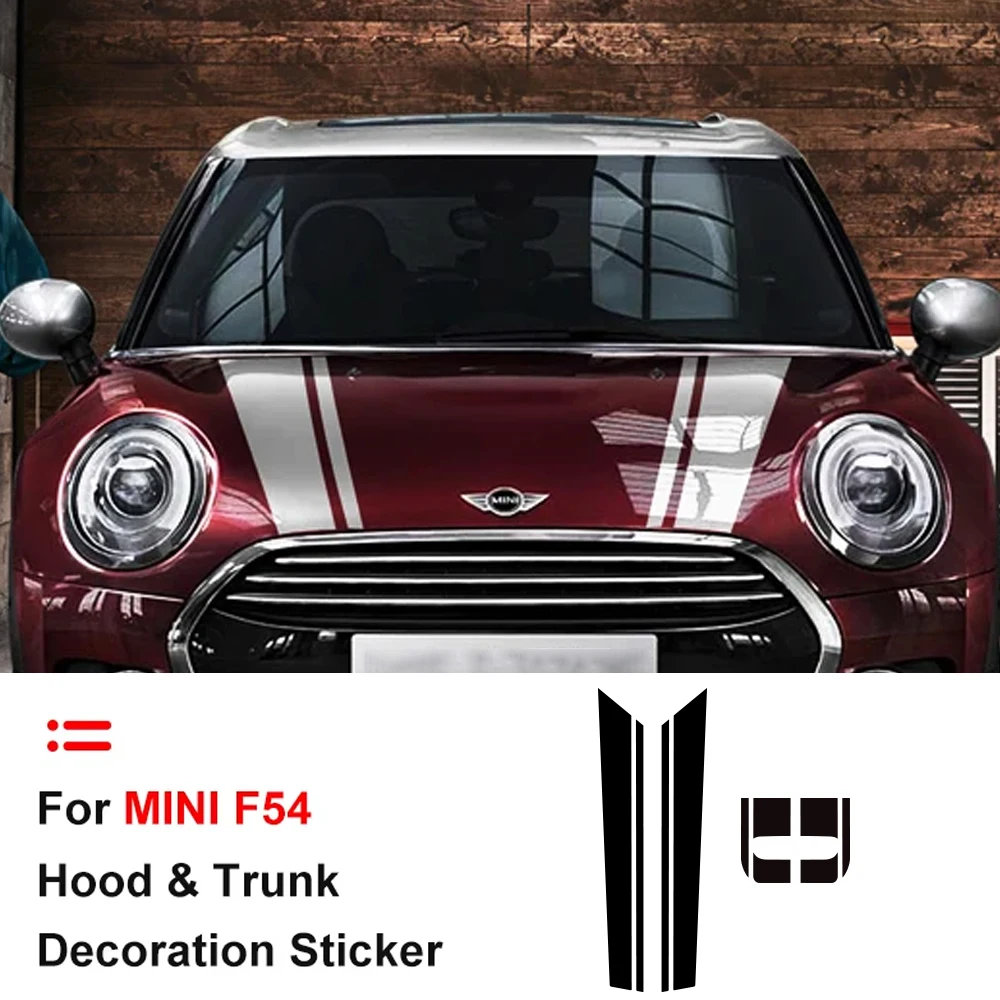 Car-Engine-Hood-Vinyl-Trunk-Decal-Stickers-For-MINI-Cooper-S-JCW-F54 ...
