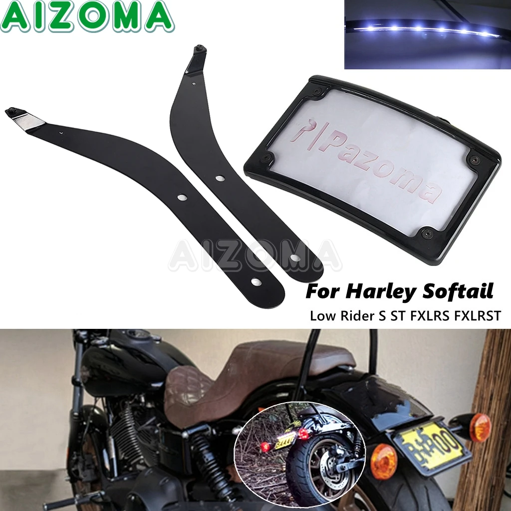 For-Harley-Softail-Low-Rider-ST-FXLRST-S-FXLRS-Rear-Fender-Tail-Tidy ...