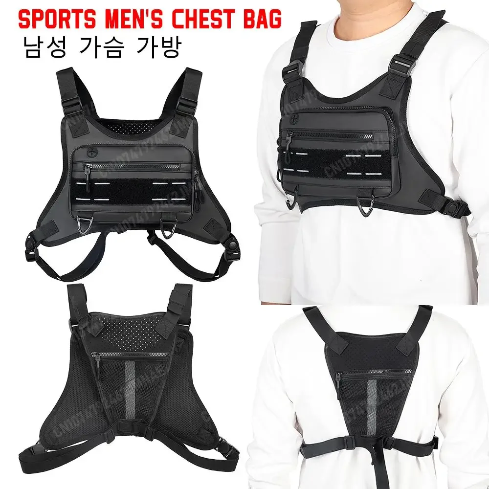 Sports-Chest-Bag-Water-Resistant-Lightweight-Front-Chest-Pack-Running ...