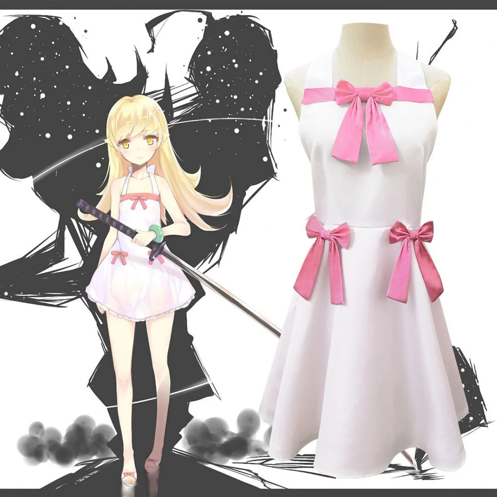 Bakemonogatari Costumes Oshino Shinobu Cosplay Dresses Bakemonogatari ...