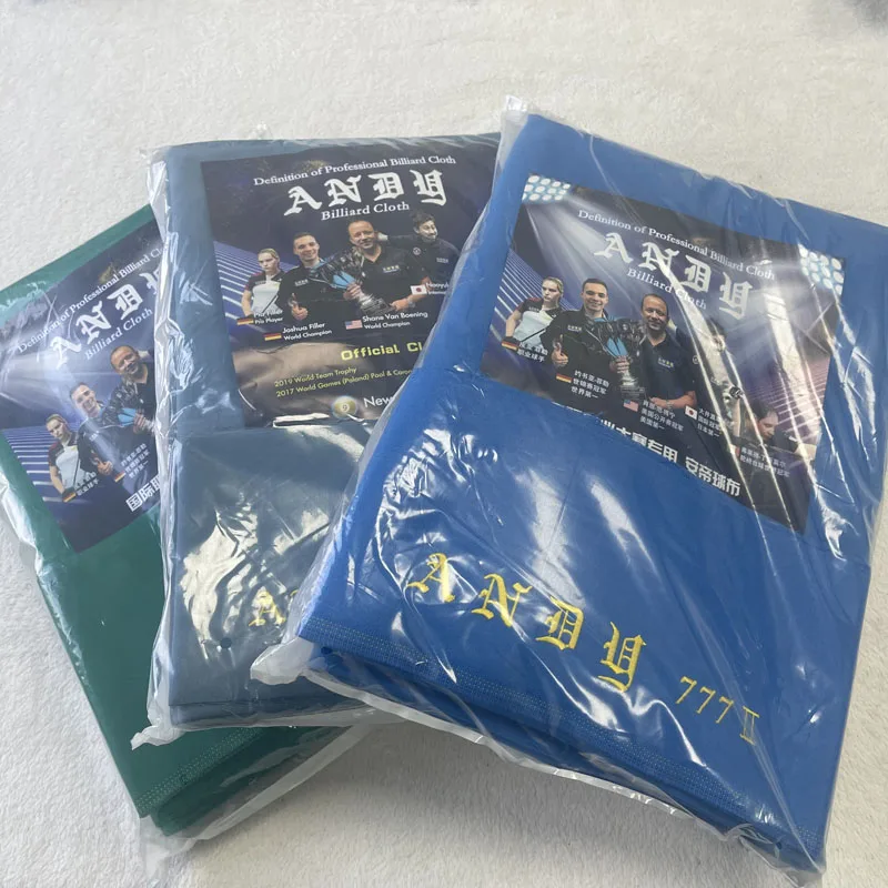 Andy-777-original-billiard-table-cloth-blue-green-color-9ft-full-set-of ...