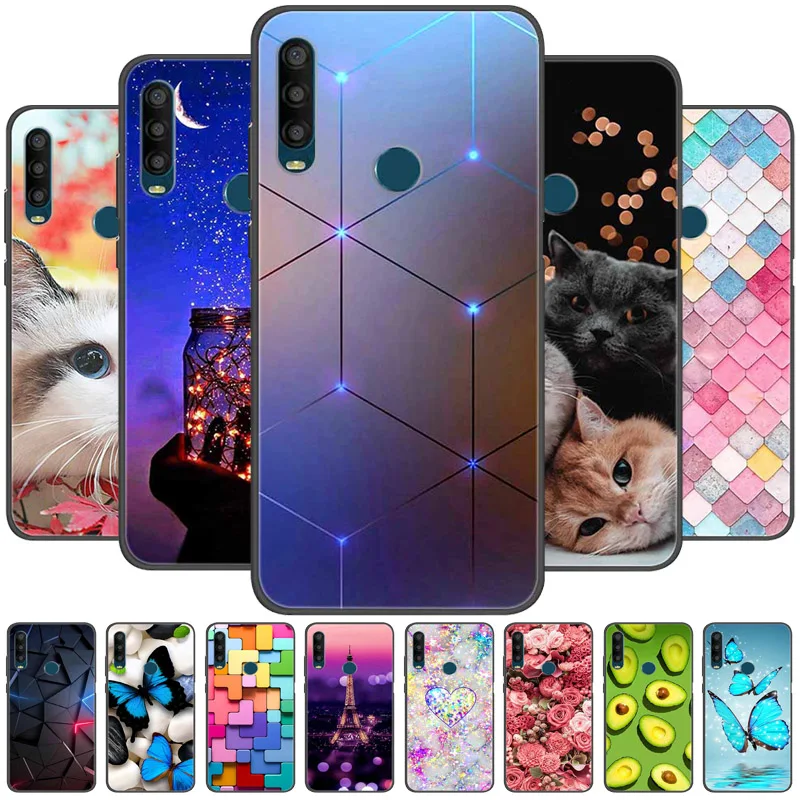 For Alcatel 1S 2020 Case Cute Cartoon Soft TPU Silicone Back Cover for ...