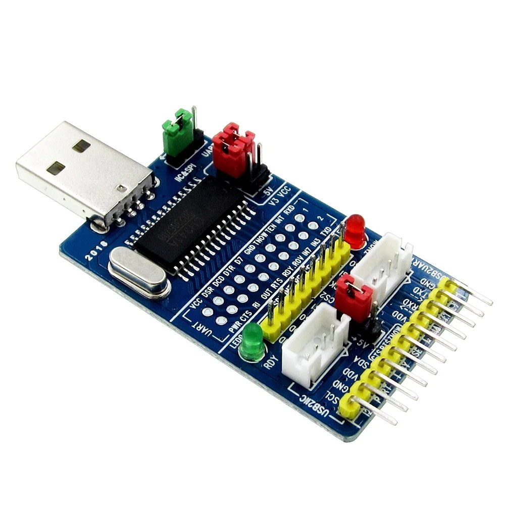 Ch341a Usb To Spi I2c Iic Uart Ttl Isp Serial Adapter Module Epp/mem ...