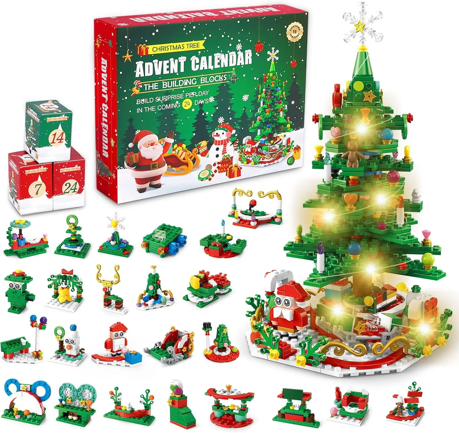 Christmas 24 Countdown Surprise Children's Blind Box Small Gift ...