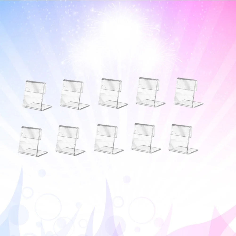 50Pcs Name Stand Sign Holder Slanted Sign Holder Photo Paper Name ...