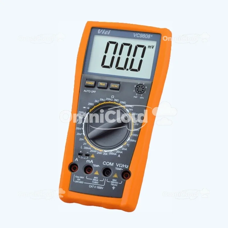 VICI VC9808+ Digital Multimeter Smart Auto Range 1000V 20A Ohm Hz ...