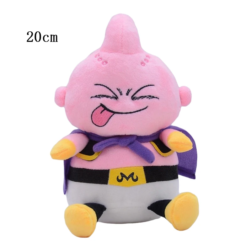 Juguetes de peluche de Dragon Ball Z de 20 cm, Majin Buu, lengua bizca ...