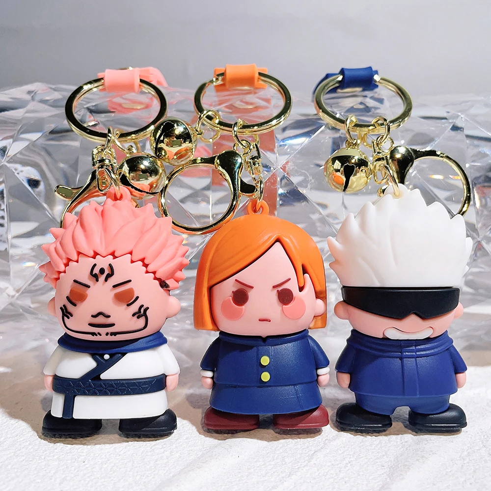 Anime-Jujutsu-Kaisen-Cosplay-keychain-Gojo-Itadori-Fushiguro-Kugisaki ...