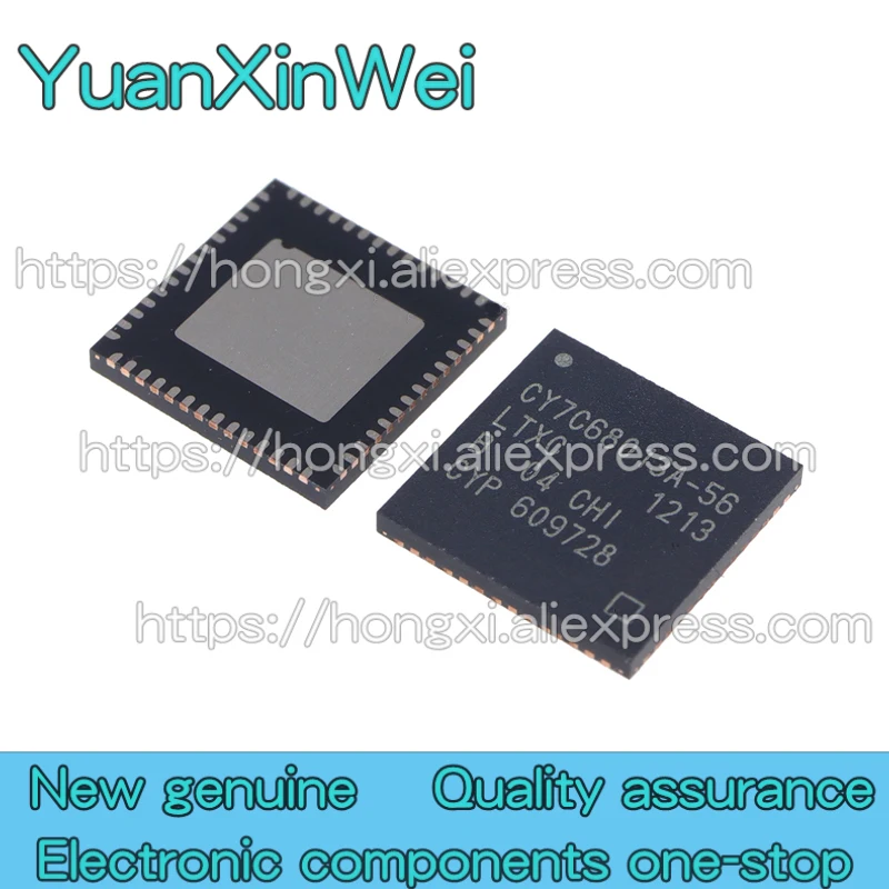 1PCS-CY7C68013A-56LTXC-CY7C68013A-QFN56-encapsulation-USB-peripherals ...