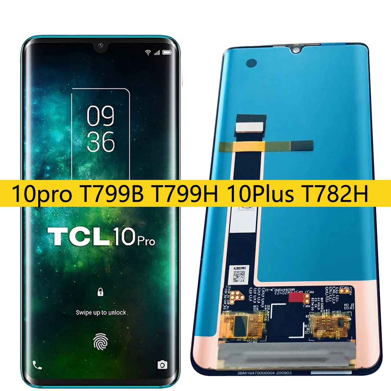 NEW-Original-AMOLED-Replacement-For-TCL-10-Pro-10pro-T779-T799B-T799H ...