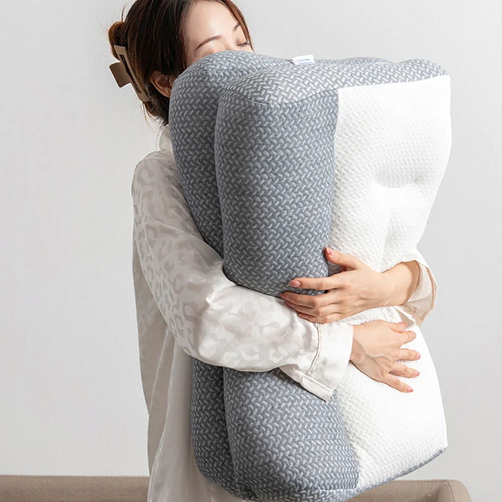 Polyester-Neck-Pillow-Pain-Relief-Protect-Neck-Spine-Pillow-Different ...