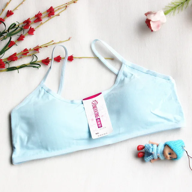 Bra For Girls 12 Years Cotton Brassiere Training Bra Teenagers Lingerie ...