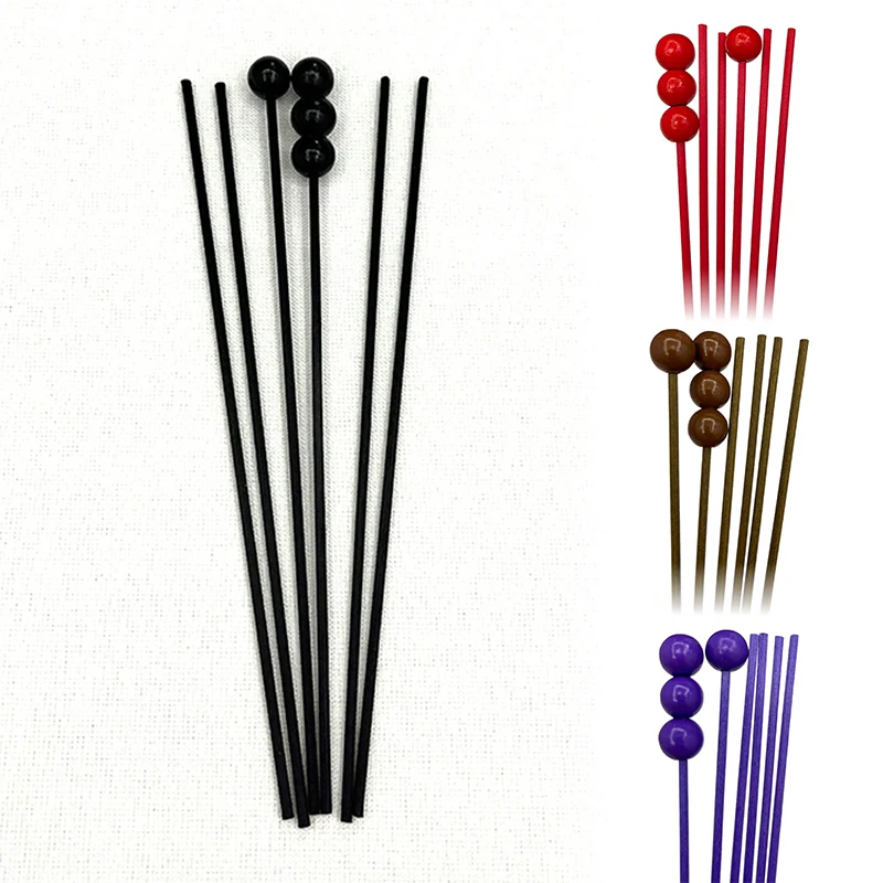 6pcs Wood Ball Aroma Diffuser Replacement Rattan Reed Sticks Air ...