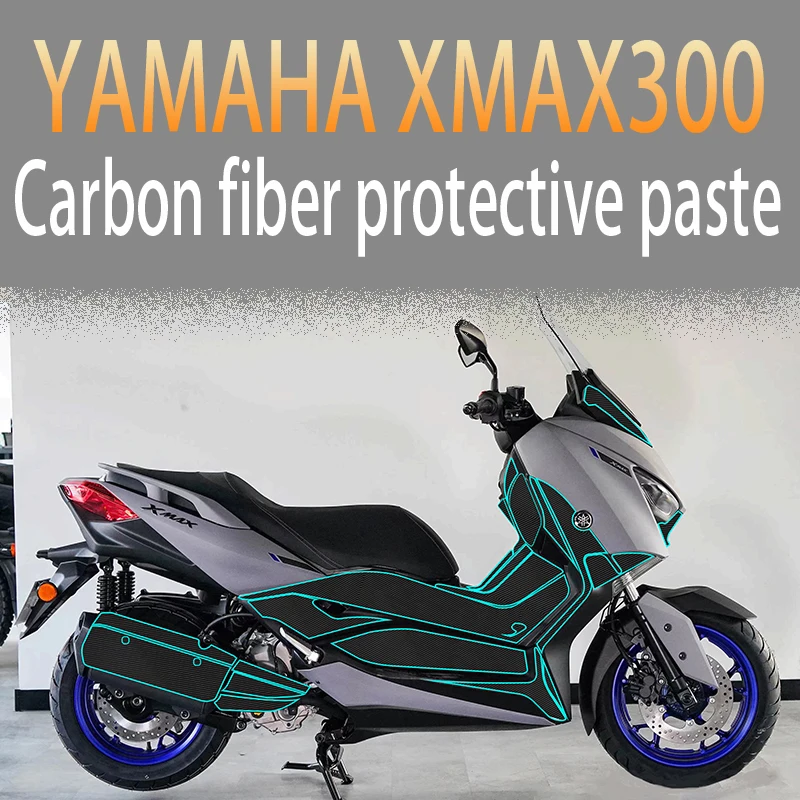 It-is-applicable-to-Yamaha-xmax300-2021-2022-carbon-fiber-protective ...