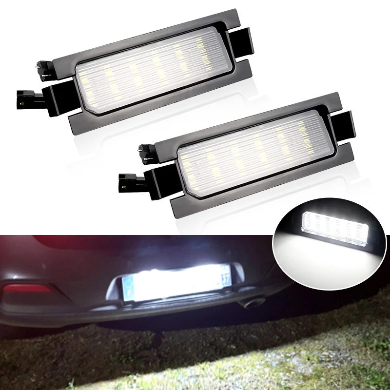License Plate Light Bulb License Plate Lights Full LED Number Plate ...