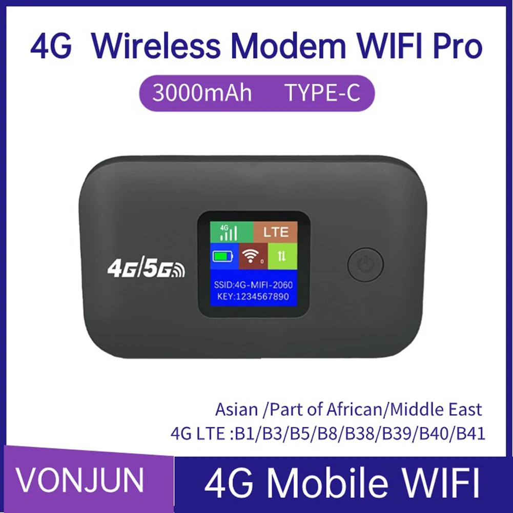 4G LTE Mini Outdoor Hotspot 150Mbps Mini 4G Router Sim Card Slot ...