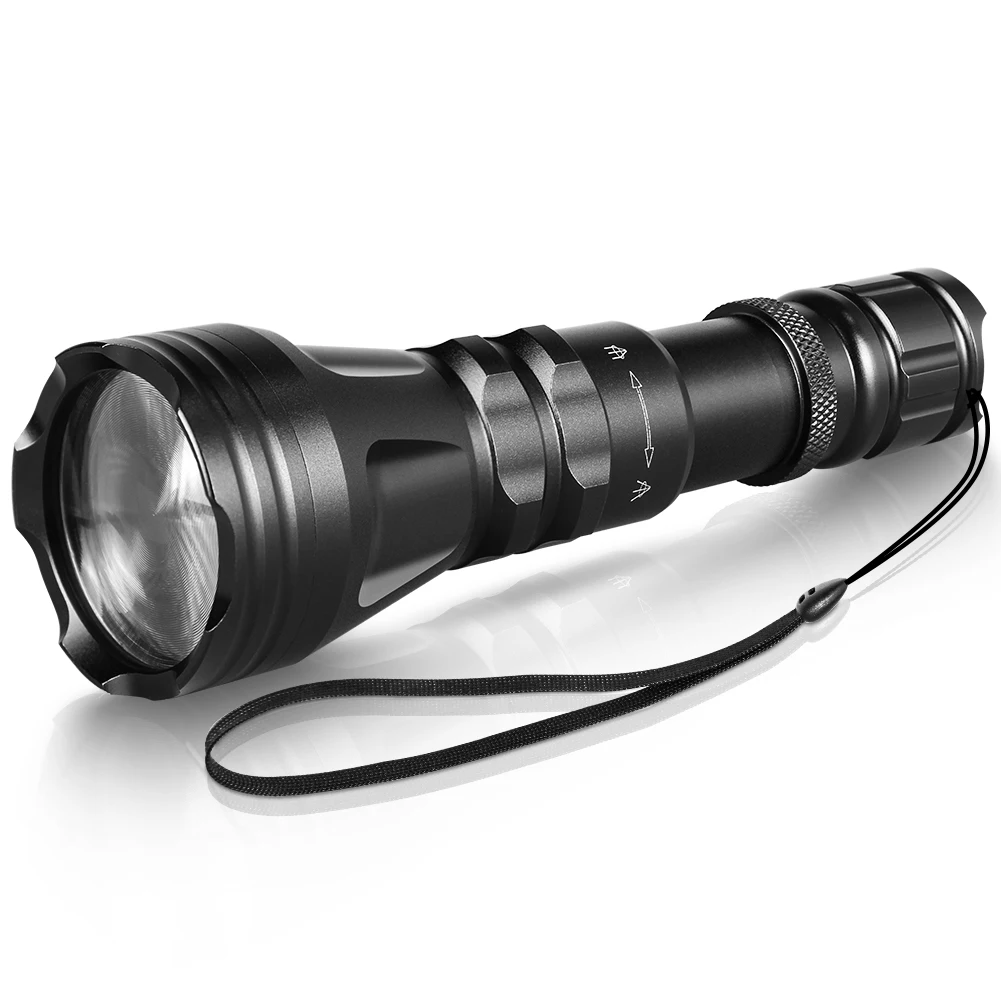 Uniquefire 2001 Vcsel 850nm Led Flashlight Zoom 44mm Fresnel Lens ...