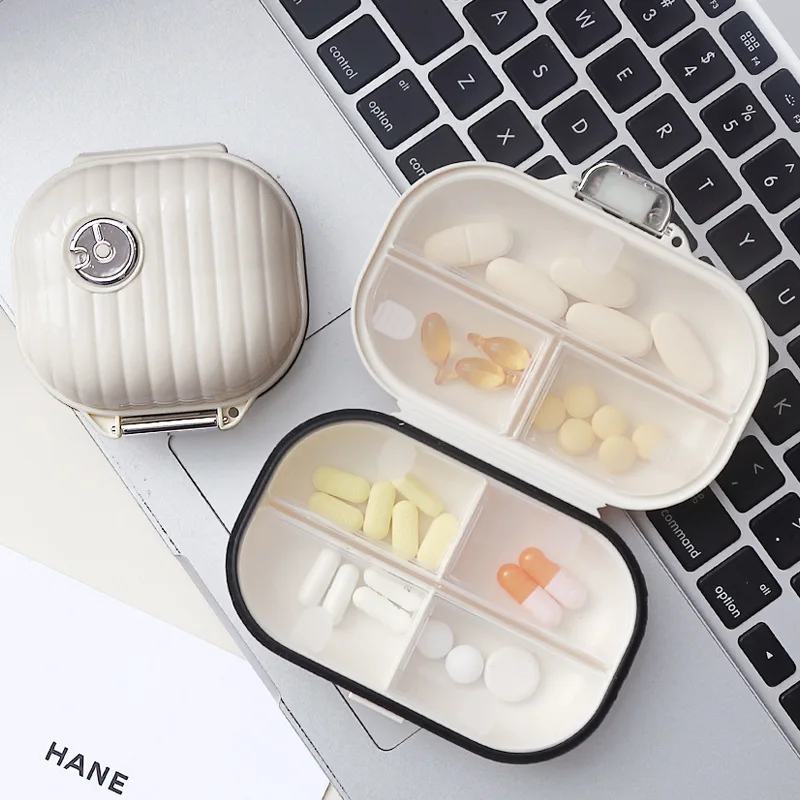 Mini Portable Medicine Box With High Aesthetic Value For Seven Days of ...