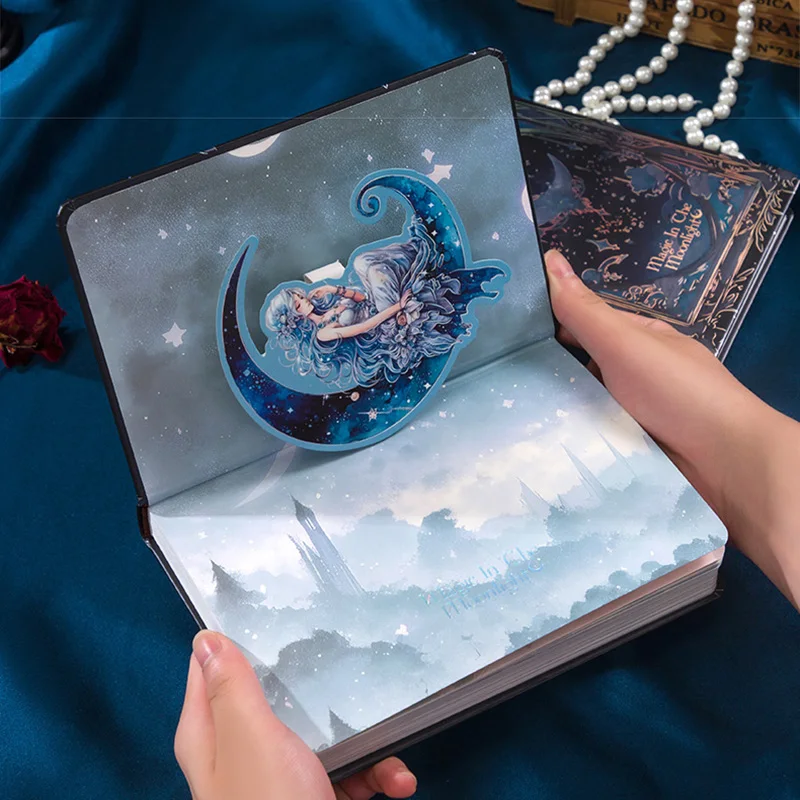Hardcover-Notebook-Magic-In-The-Moonlight-Full-Color-Page-Pretty ...