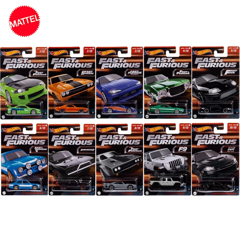 Original Hot Wheels Premium Car Fast & Furious Diecast 1/64 Vehicles ...