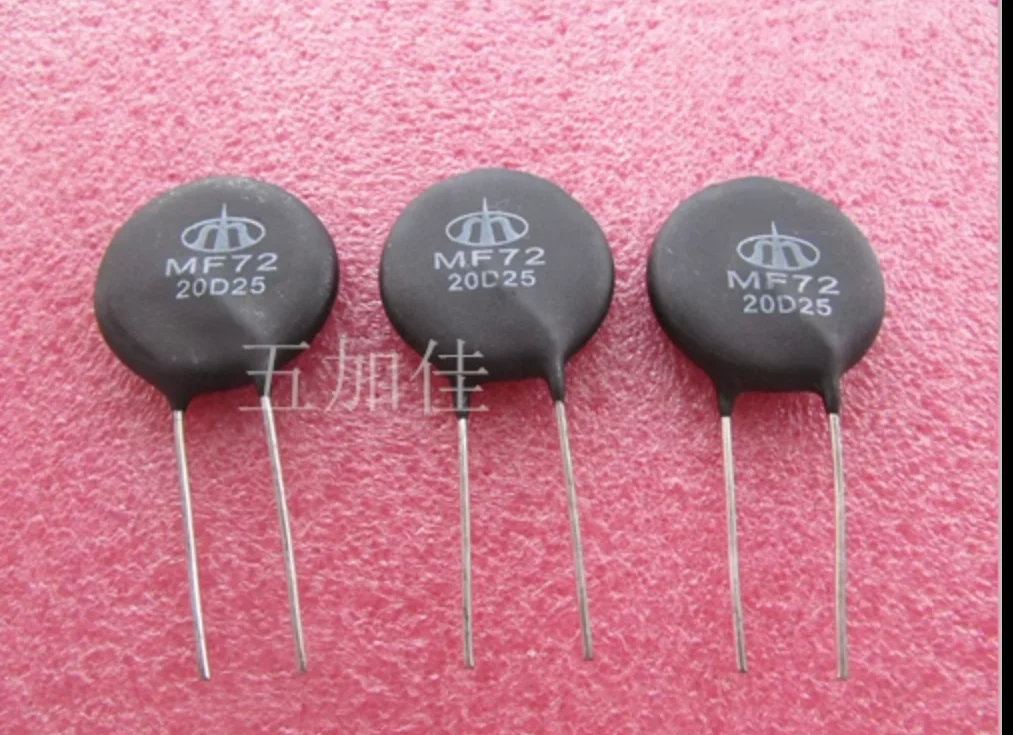 5PCS/Fee shipping 100% original MF72 20D25 20R 25cm NTC thermistor ...