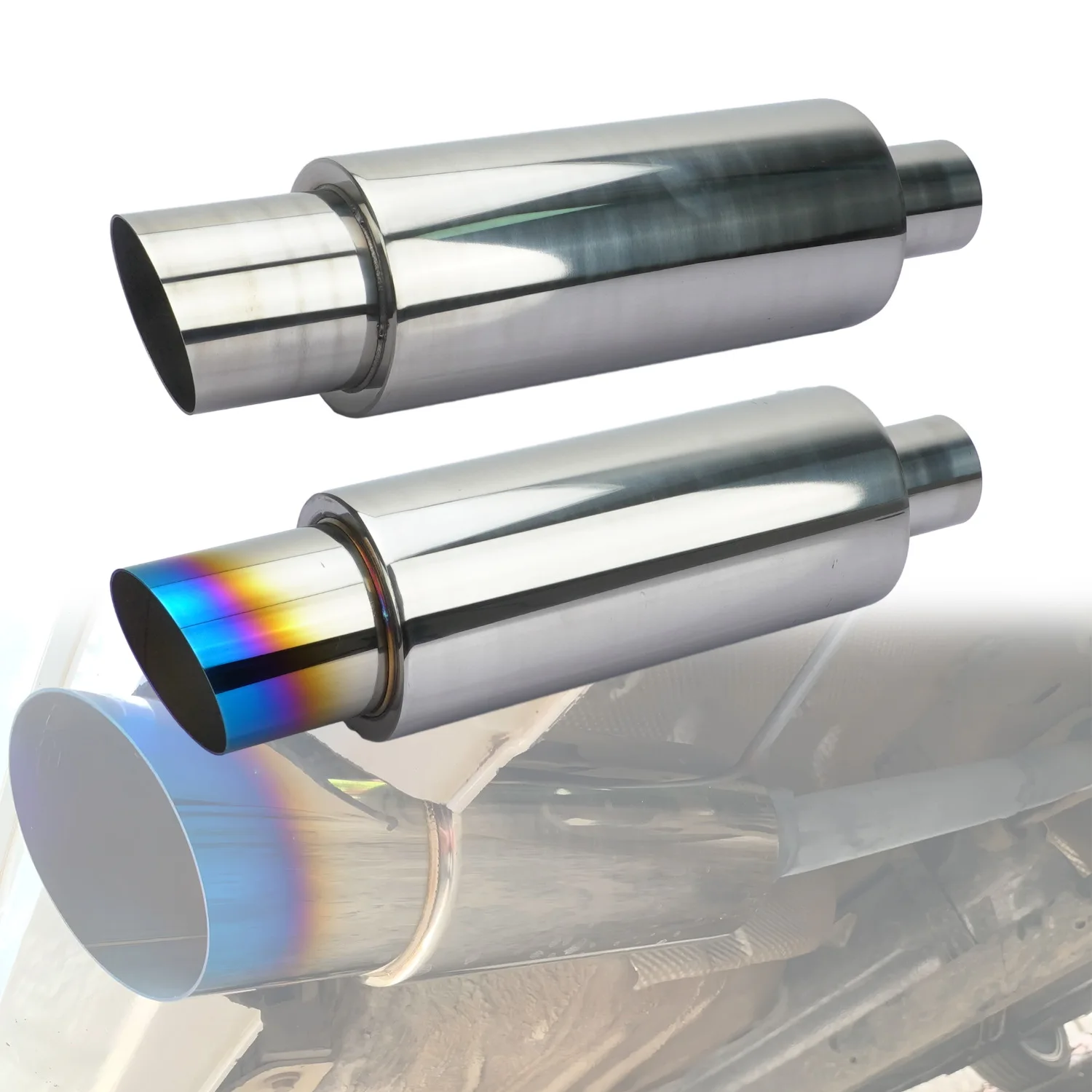 Exhuast Tip Muffler Car Escape Pipe Exhaust Systems Mufflers Turbo ...