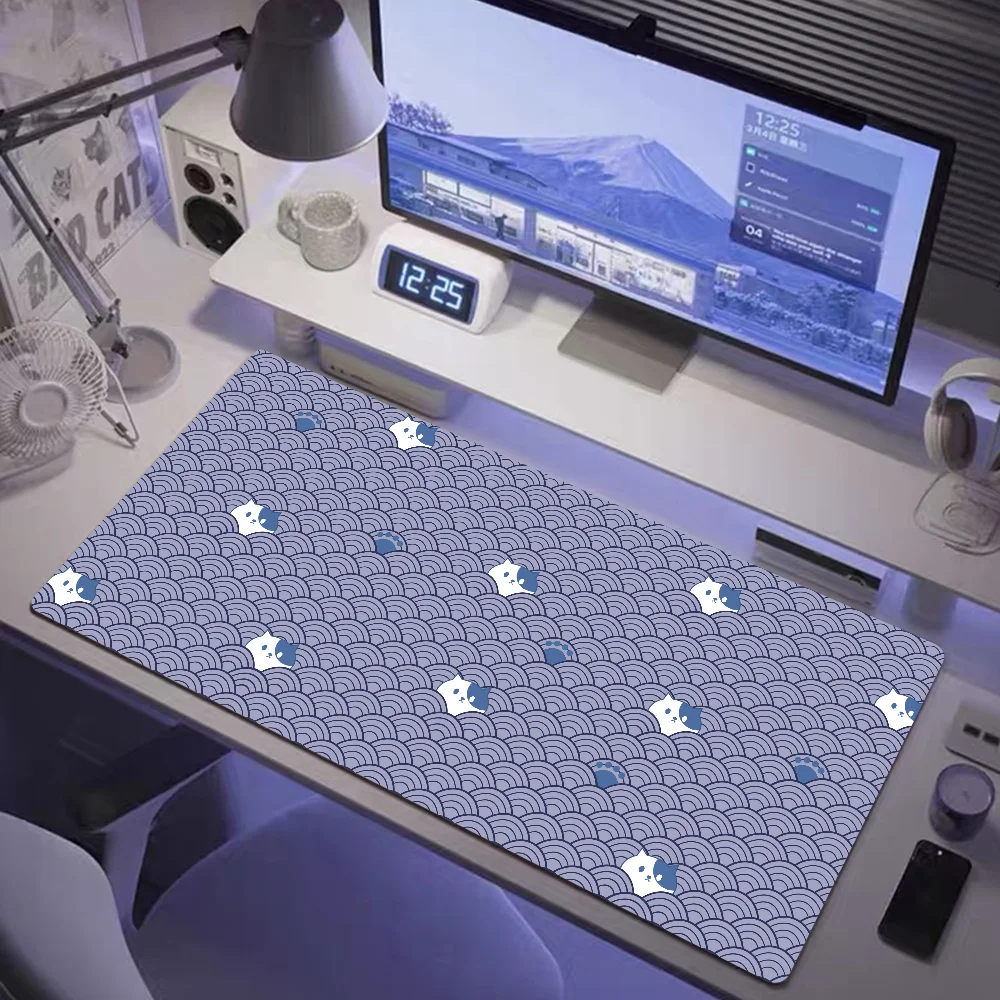 Black-cat-Xxl-Anime-Mousepad-Keyboard-Carpet-Computer-Gaming ...