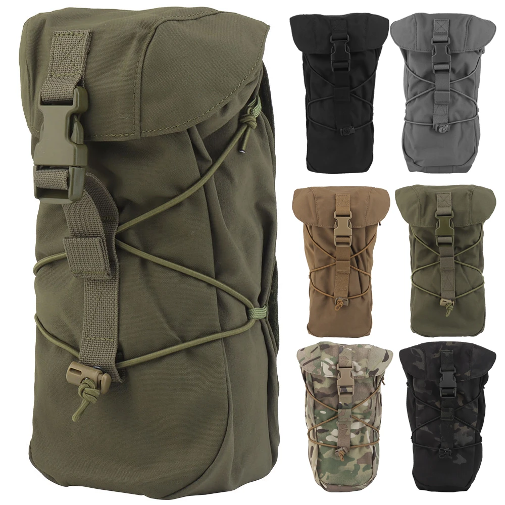 Tactical Molle Gp Pouch Military Gear Organizer Hydration Pack Outdoor ...
