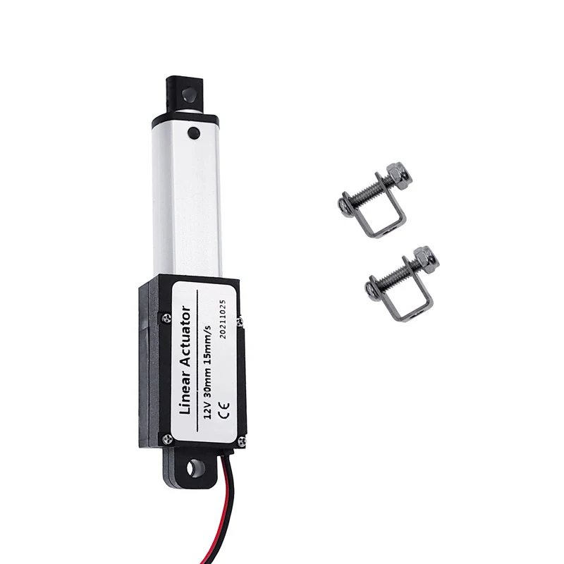 Electric-Linear-Actuator-30mm-50mm-stroke-DC-12V-linear-actuator-motor ...