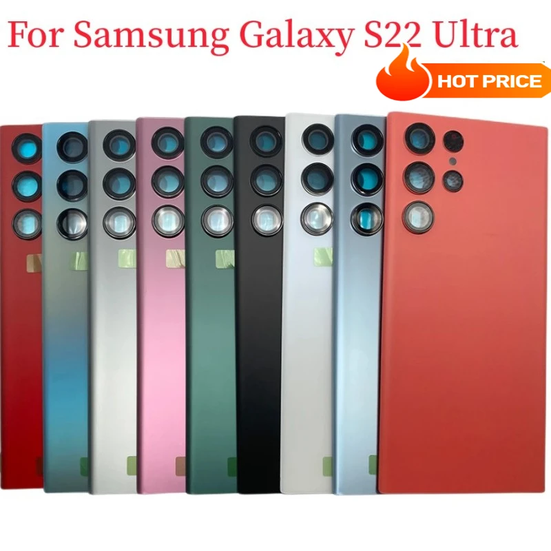 Back-Glass-Replacement-For-Samsung-Galaxy-S22-Ultra-S908-S22Ultra ...