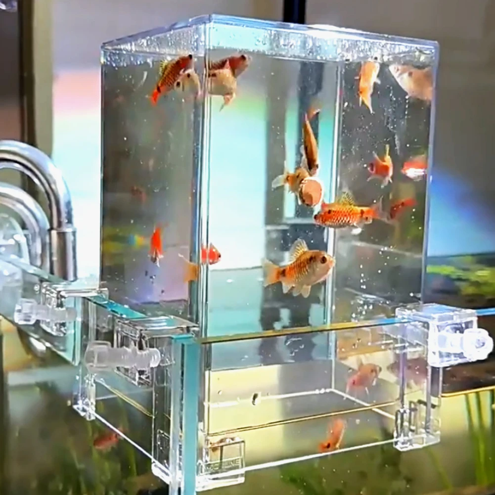 New-Suspended-Fish-Tank-Automatic-Water-Replenishment-Fish-Tower-Fish ...