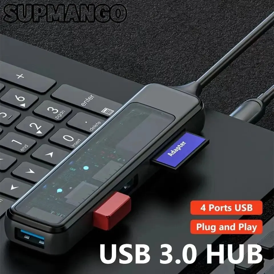 Hub-Expansion-Dock-USB3-0HUB-Splitter-SD-TF-Card-Reader-One-to-Four ...