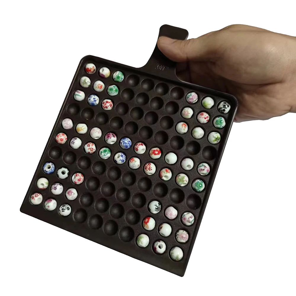 4-6-8-10mm-Beads-Counting-Shovel-Board-Pearl-Gemstone-Crystal-Tray-Bead ...