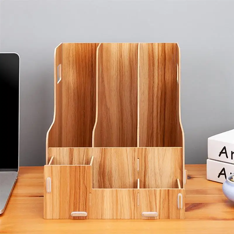 데스크탑 A4 수납함 정리 보관함, 메일 A4 수납 공간 펜, 사무실 종이, 편지 분류 트레이 박스, 문서 잡지 ...