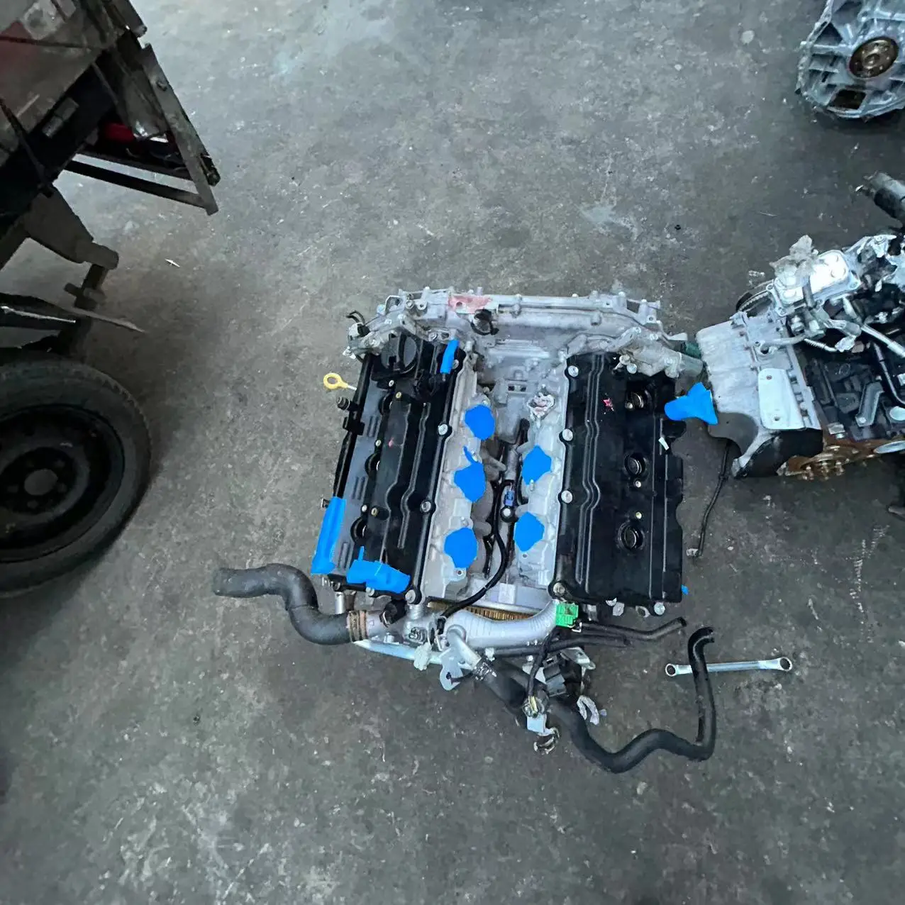 Высококачественный длинный блок двигателя 2,3 л V6 для двигателя NISSAN ...