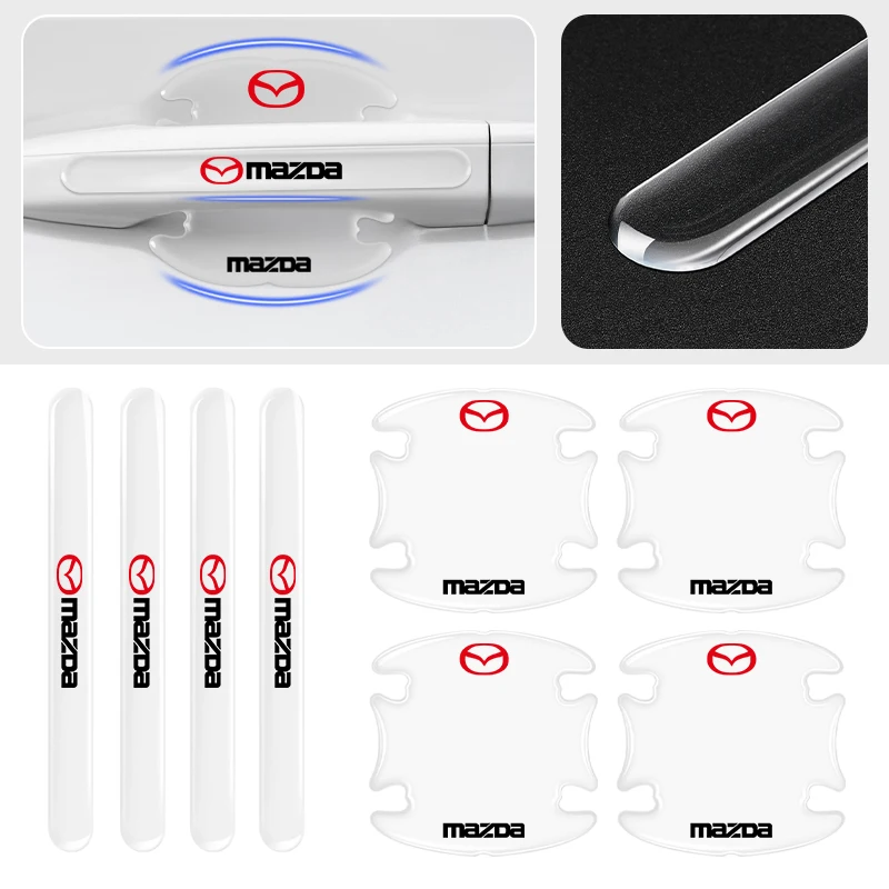 4pcs-Transparent-Car-Door-Handle-Cup-Protector-Stickers-Protection-Film ...