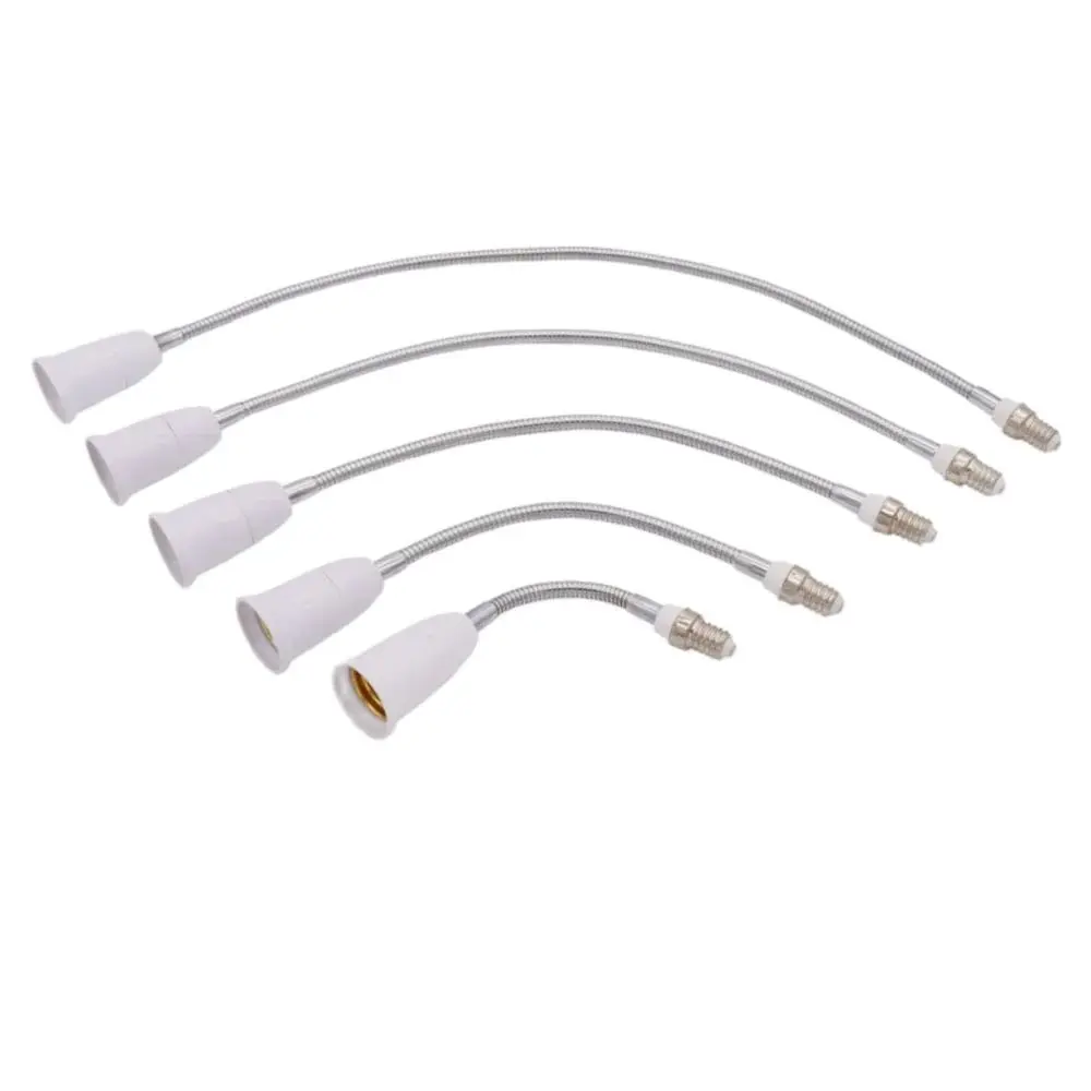 360-Elbow-E14-to-E27-Lengthened-Lamp-Holder-LED-Light-Bulb-Base-Lamp ...