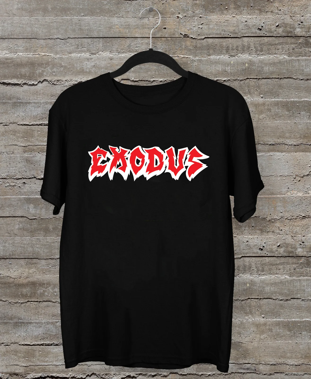 Rare-Exodus-Band-logo-Classic-Short-Sleeve-Black-All-Size-T-Shirt ...