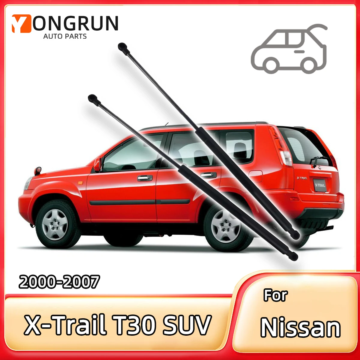For Nissan X-Trail T30 SUV 2000-2007 Rear Trunk Gas Spring Shock Lift ...