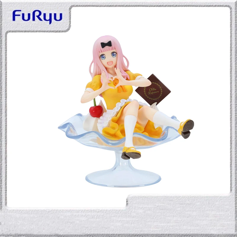 Original-FURYU-Kaguya-sama-Love-Is-War-Fujiwara-Chika-Parfait-PVC-Anime ...