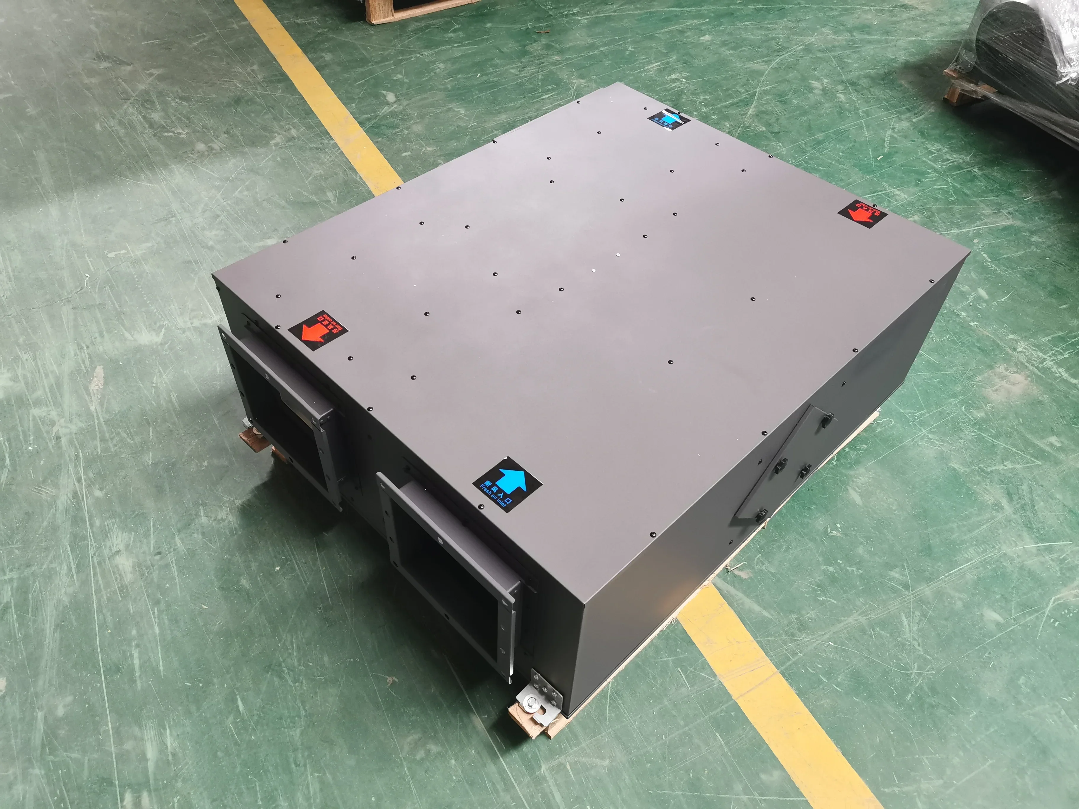Qianlan QL-HR1000 1000CMH высокоэффективный рекуператор, вентиляционная ...