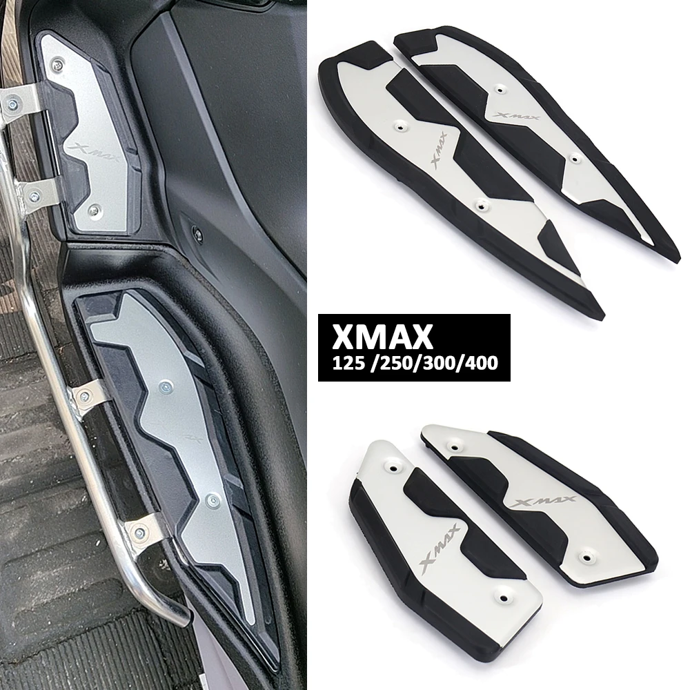 Motorcycle-Footrest-Foot-Pads-Pedal-Plate-Pedals-For-Yamaha-X-MAX-125 ...