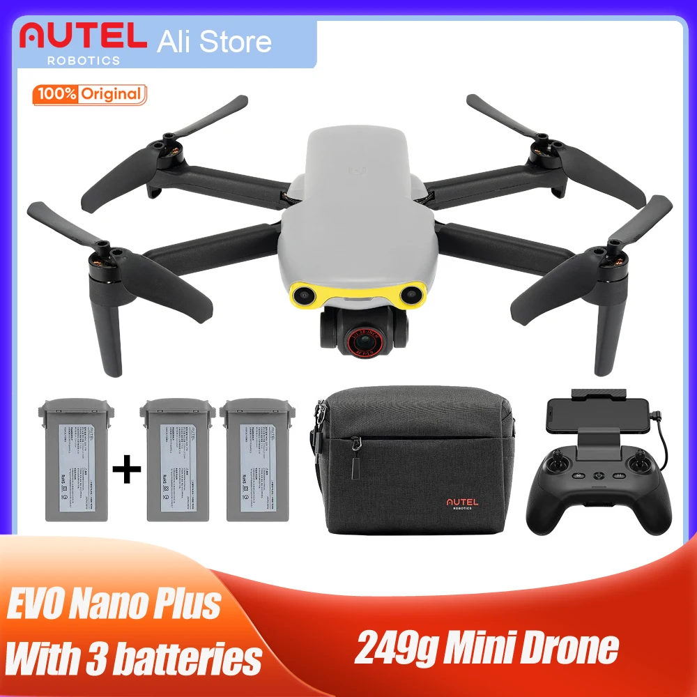 Autel Robotics EVO Nano+ Camera Drones 4K Camera Drone Obstacle Avoidance RTF Quadcopter Mini ...