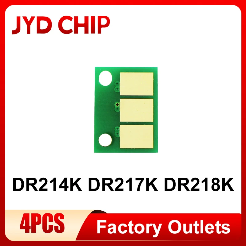 DR214K DR217K DR218K Drum Cartridge Chip For Konica Minolta Bizhub C222 ...