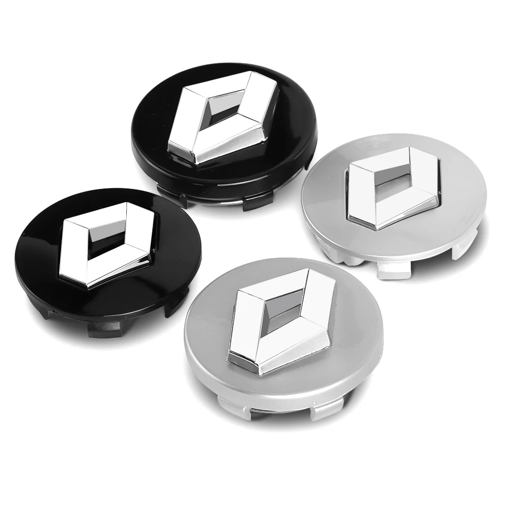 4PCS 57mm 60mm Car Wheel Center Cap Logo Hub Badge Rims Cover For ...