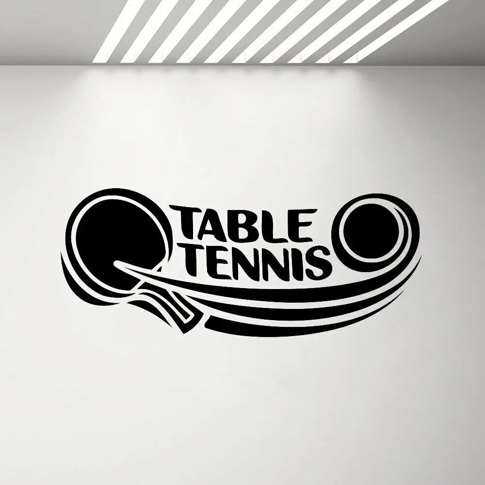 Ping-Pong-Sport-Vinyl-Stickers-Table-Tennis-Wall-Decal-Gym-Home-Decor ...